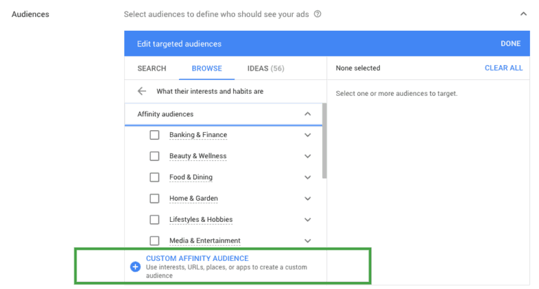 Custom Affinity Audiences - How To Fine-Tune Your Targeting With Them Custom Affinity Audiences - How To Fine-Tune Your Targeting With Them